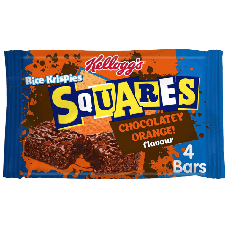 Kellogg’s Rice Krispies Squares Chocolate Orange Snack Bars 4×36g ...