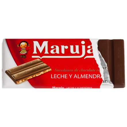 Maruja Tablette De Chocolat Au Amandes 100g – Elmercado