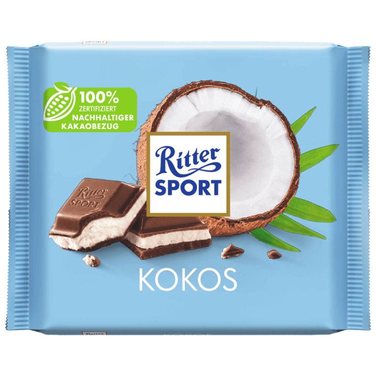 Ritter Sport Noix de Coco 100g – Elmercado