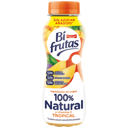 Bi Frutas Boisson à Base de Jus de Fruits et de Lait avec Vitamine C ...