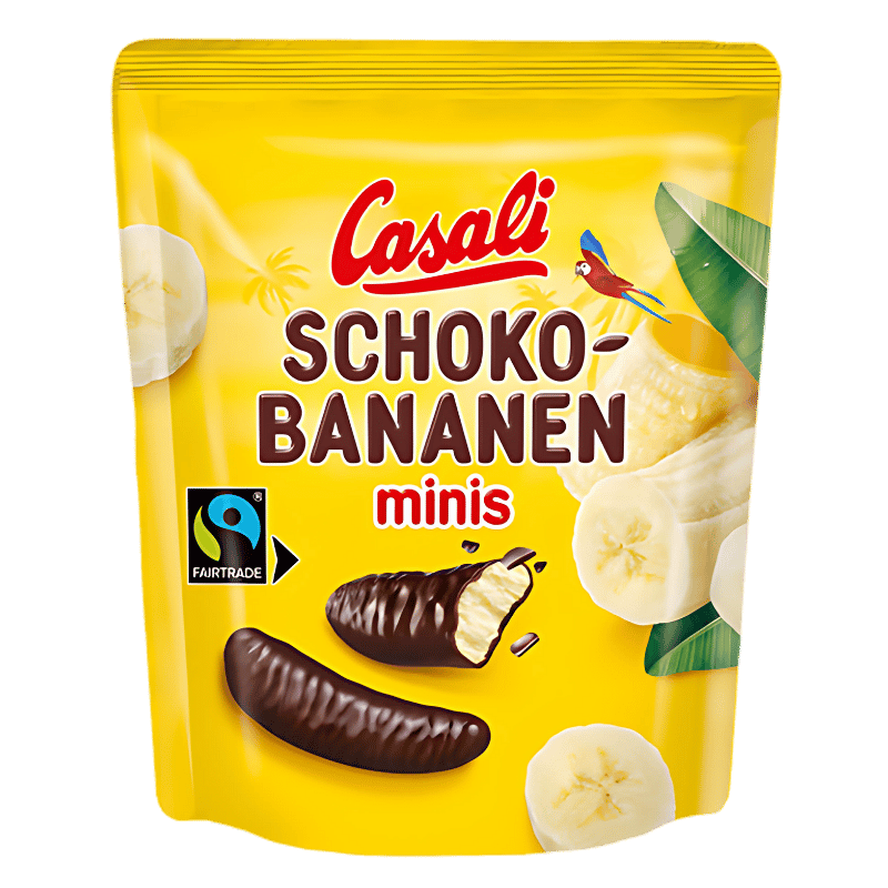 Casali – Minis Bananes Chocolatées 110g – Elmercado