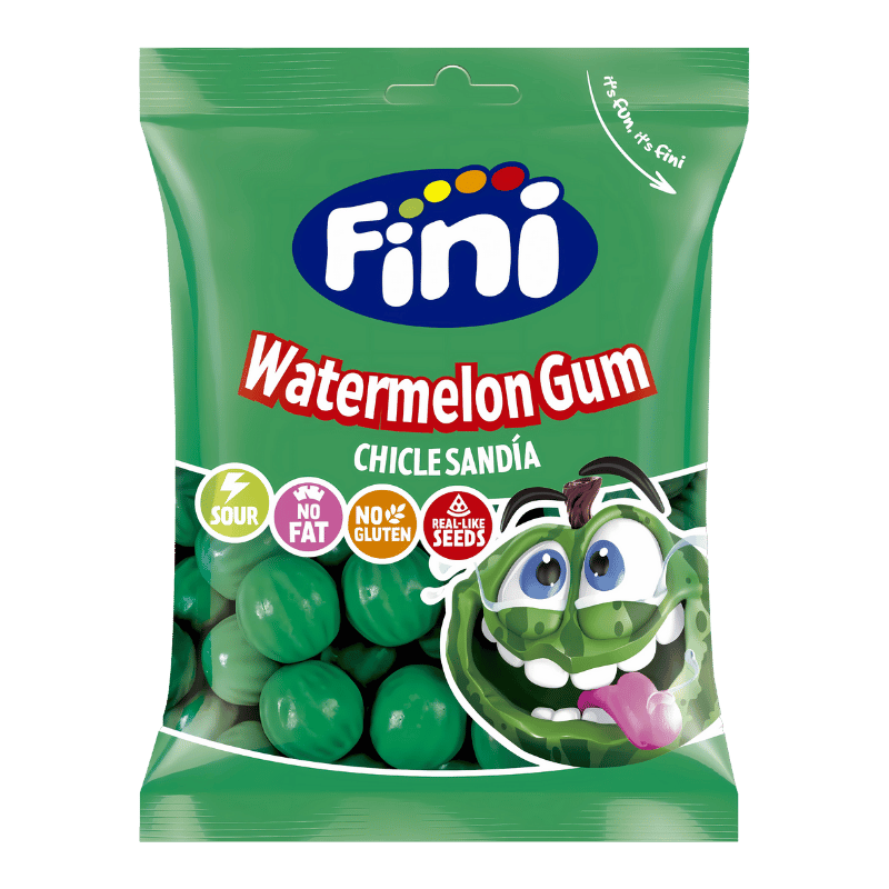 Fini – Chewing Gum Pastèque 90g – Elmercado
