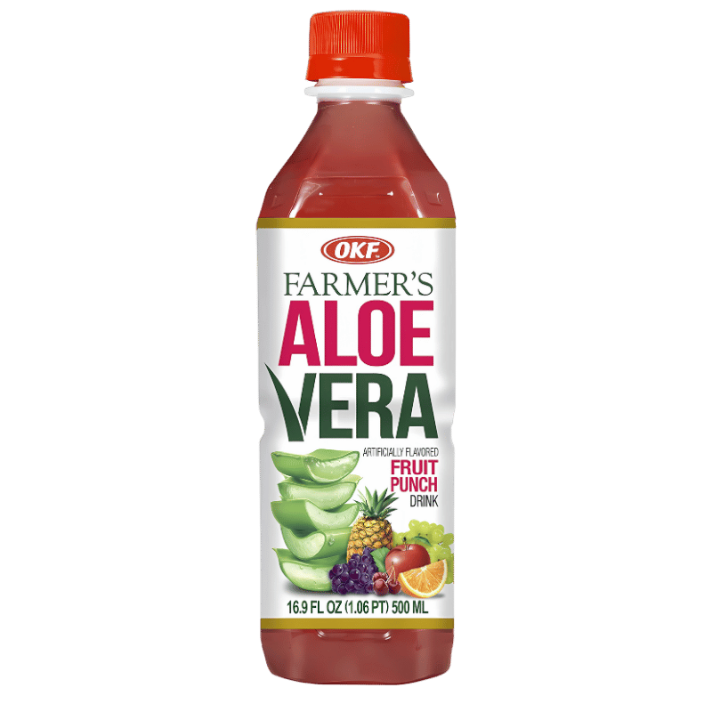 OKF Farmer’s – Boisson Aloe Vera & Fruit Punch 500ml – Elmercado