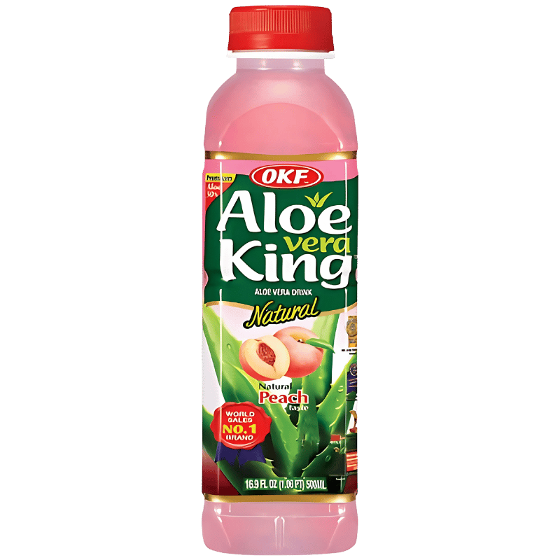 Boisson Aloe Vera King Premium à la Pêche – 500ml – Elmercado